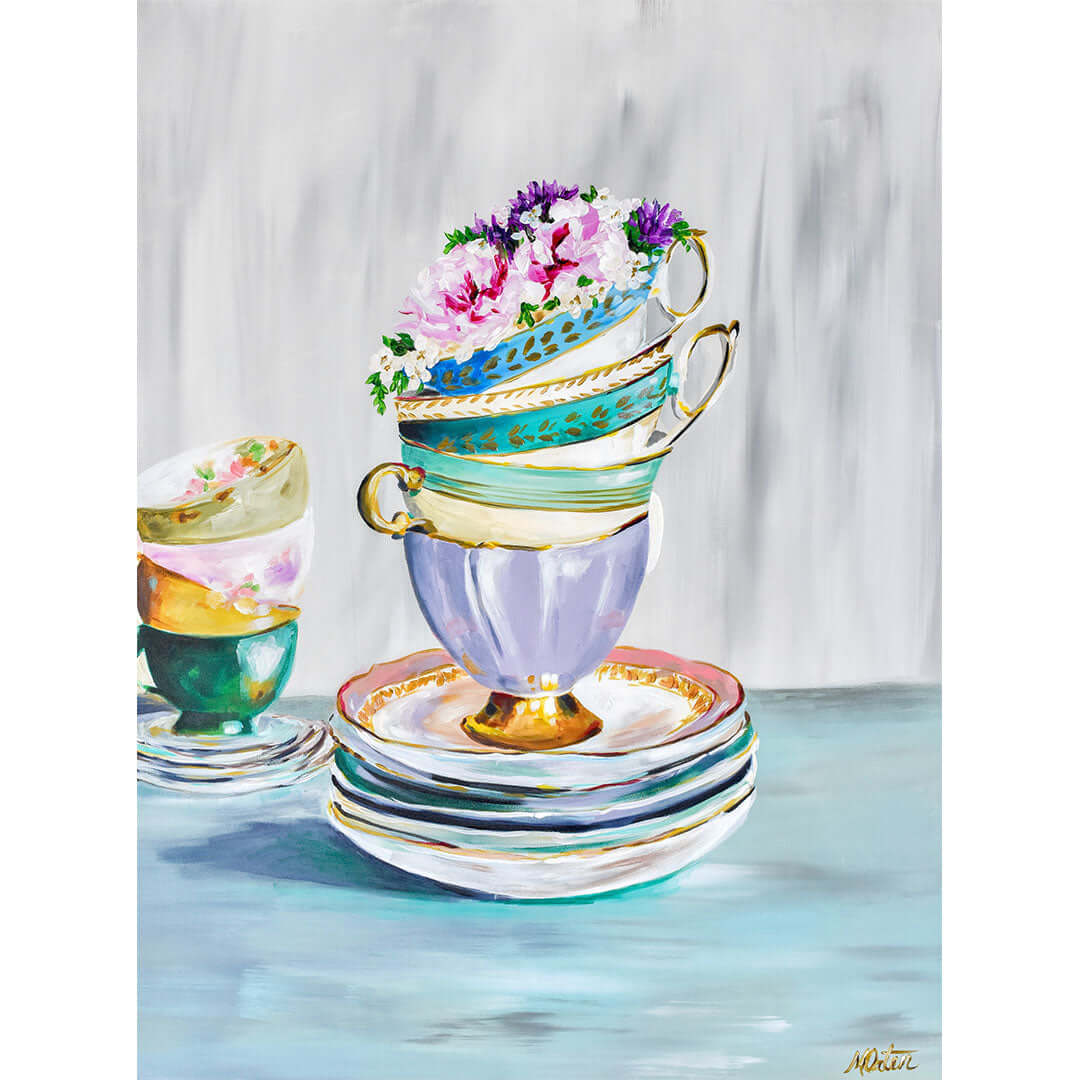 Overflowing Cup Of Tea